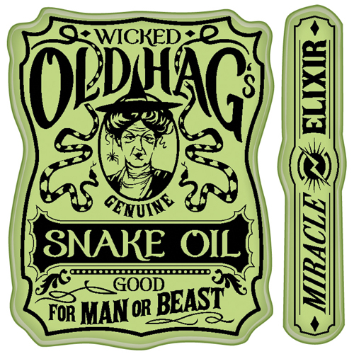 Snake Oil Label