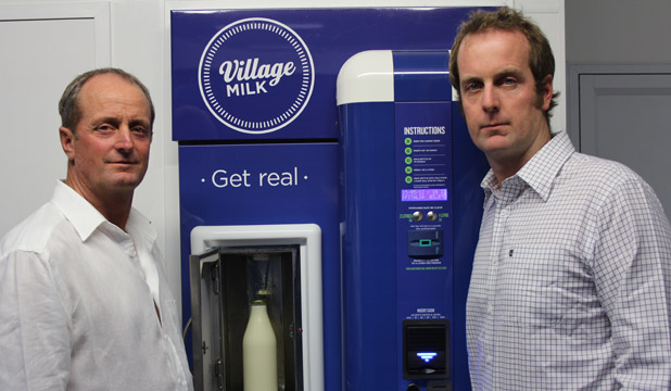 New Zealand dairy farmers use glass bottles and vending machines to ...